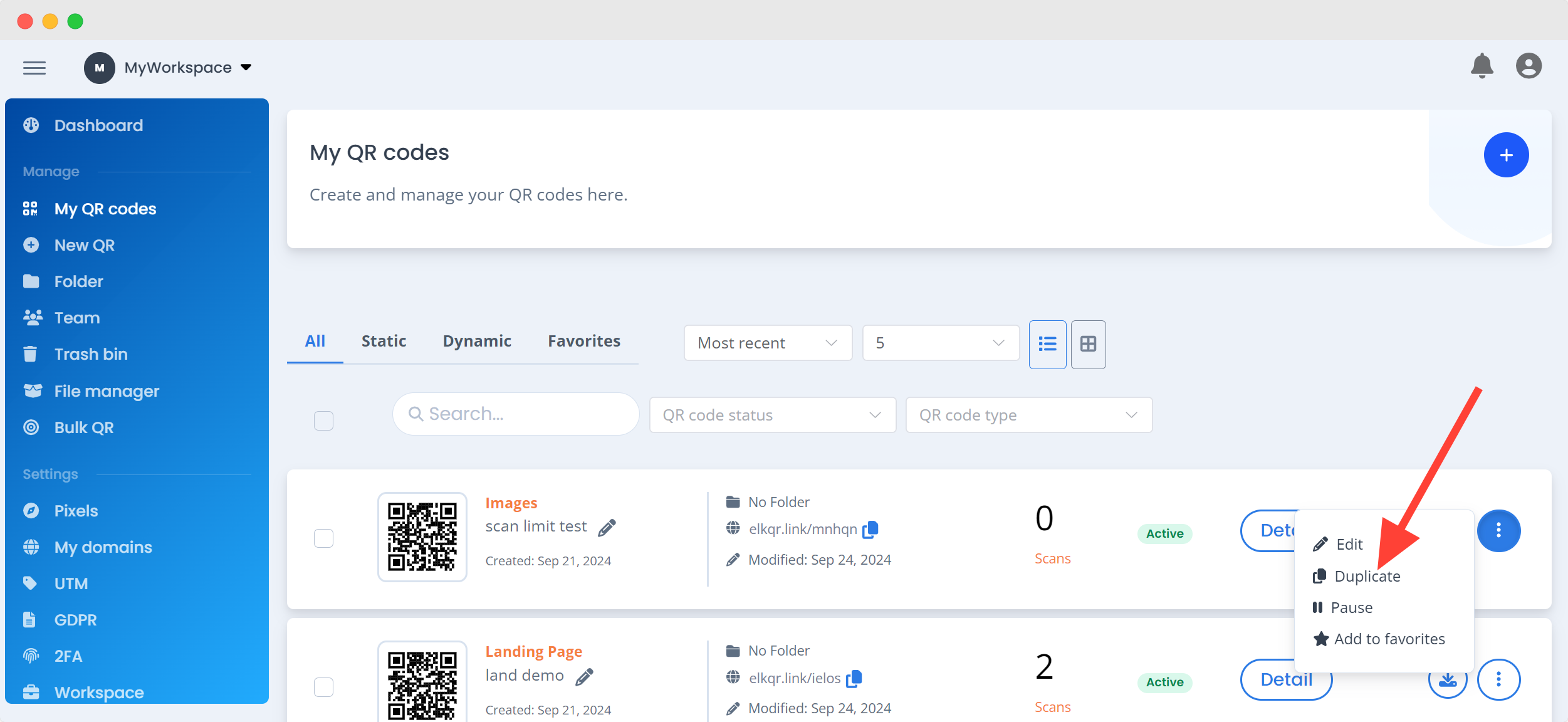 How to Duplicate QR Codes | ElkQR